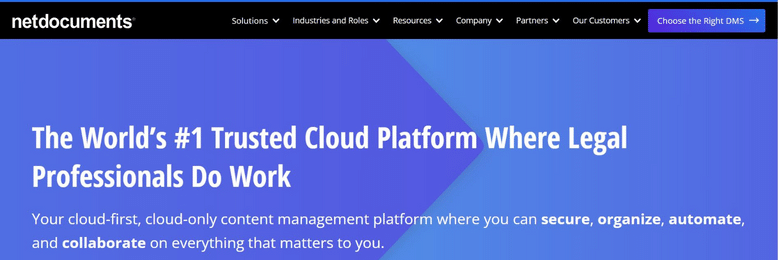 Improve Your Law Firm’s Work Efficiency with Clio and NetDocuments